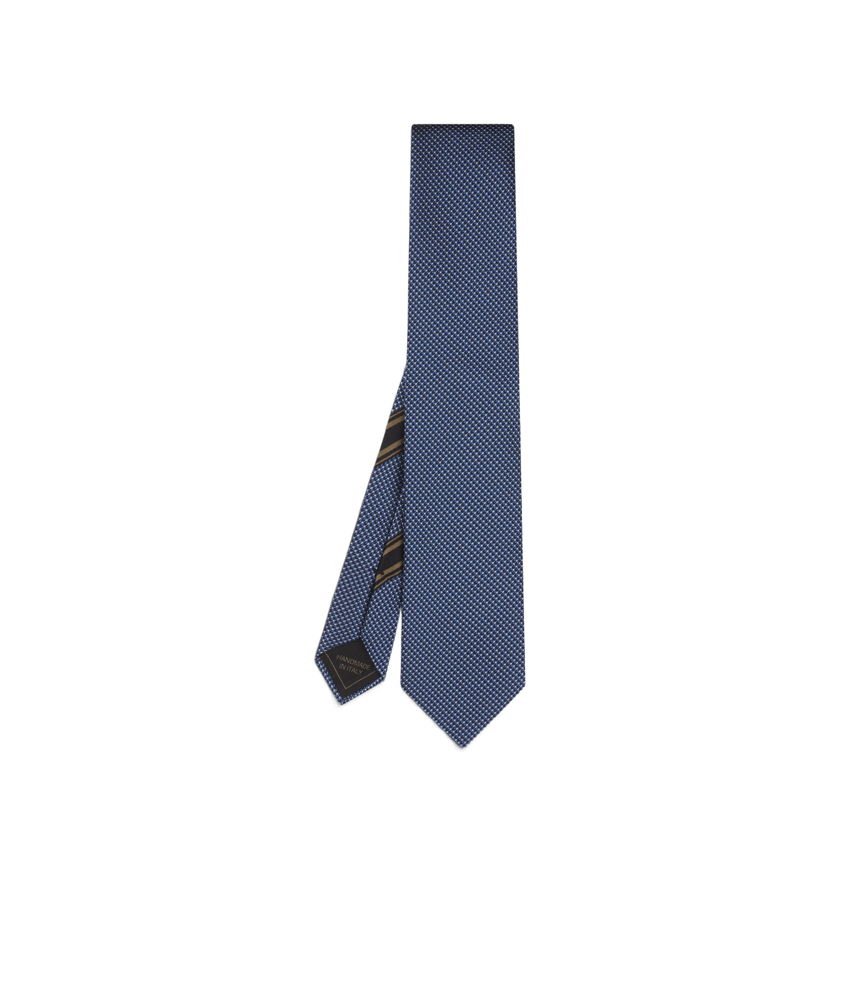 Brioni Textured-finish Pointed Tie In Blue | ModeSens