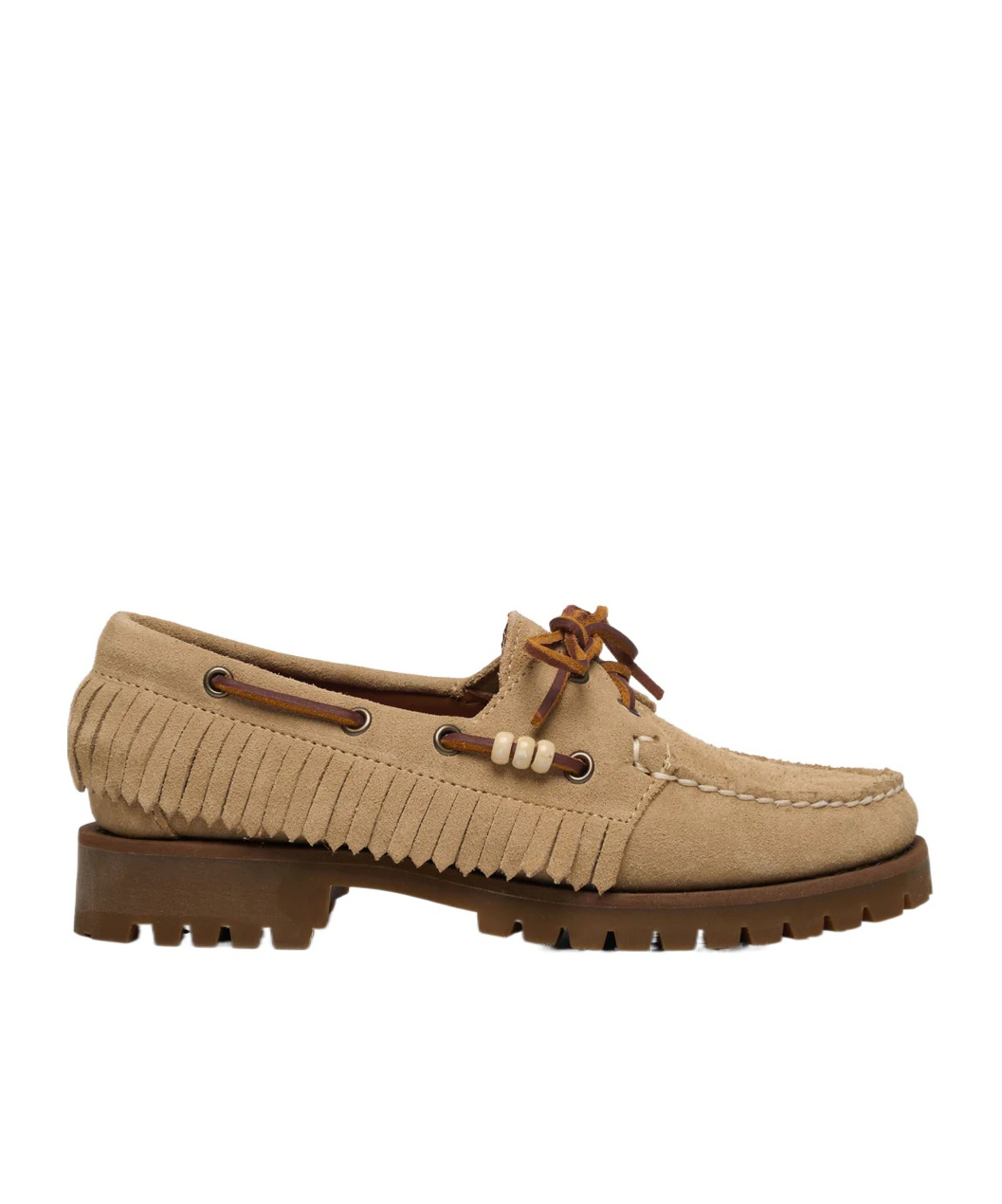 Sebago Ranger Suede Loafers With Handcrafted Design In Brown | ModeSens