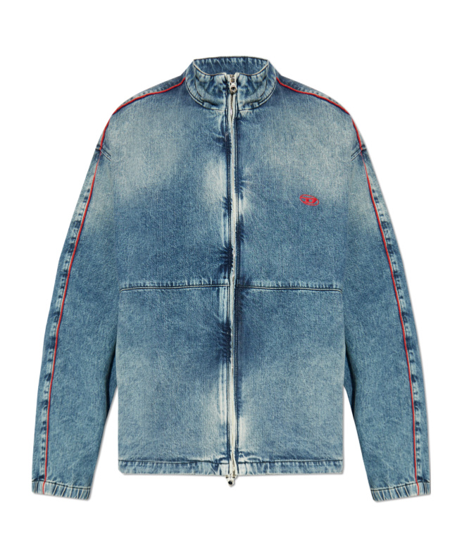 Diesel Washed-denim Jacket In Blue | ModeSens