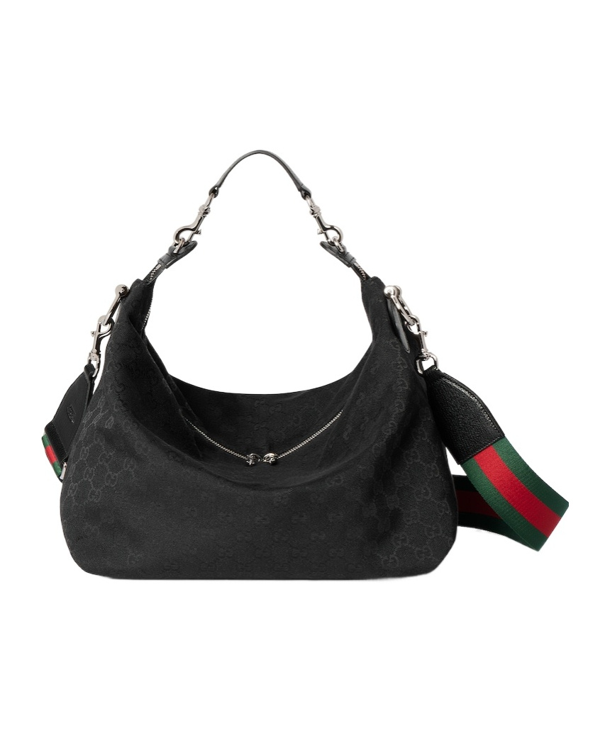 Gucci Brera Medium Crossbody Bag In Black | ModeSens