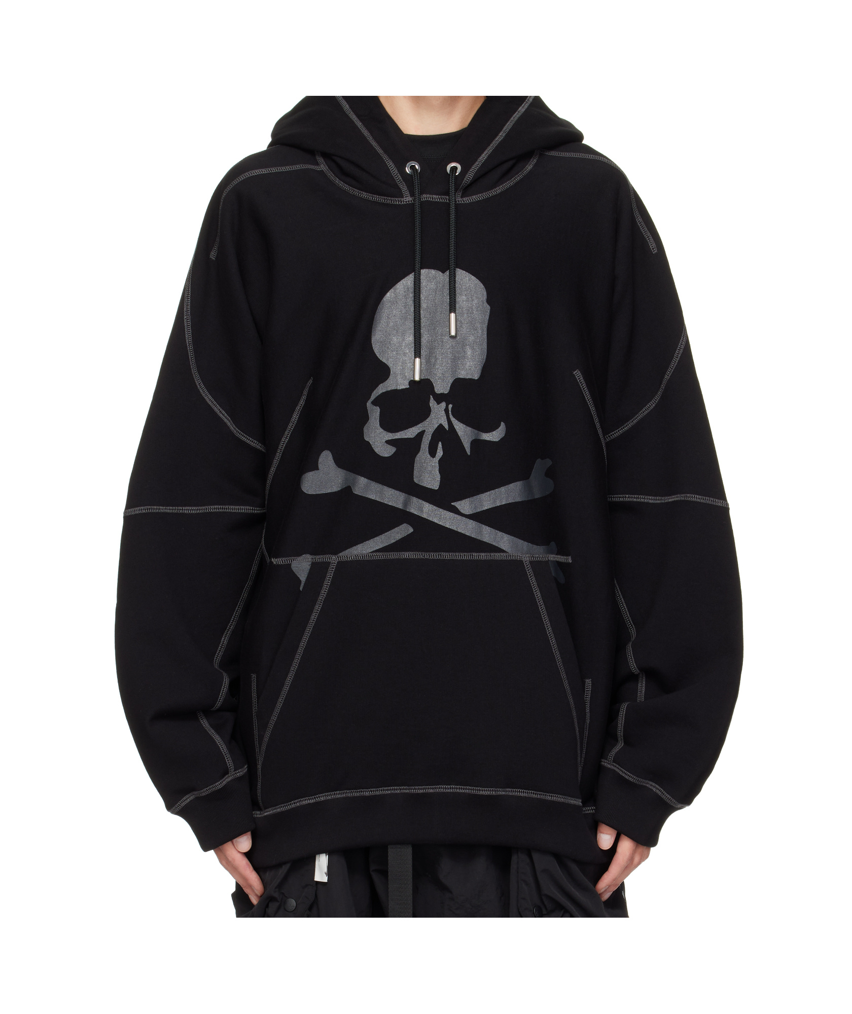 Mastermind Japan Long-sleeved Hoodie In Black | ModeSens
