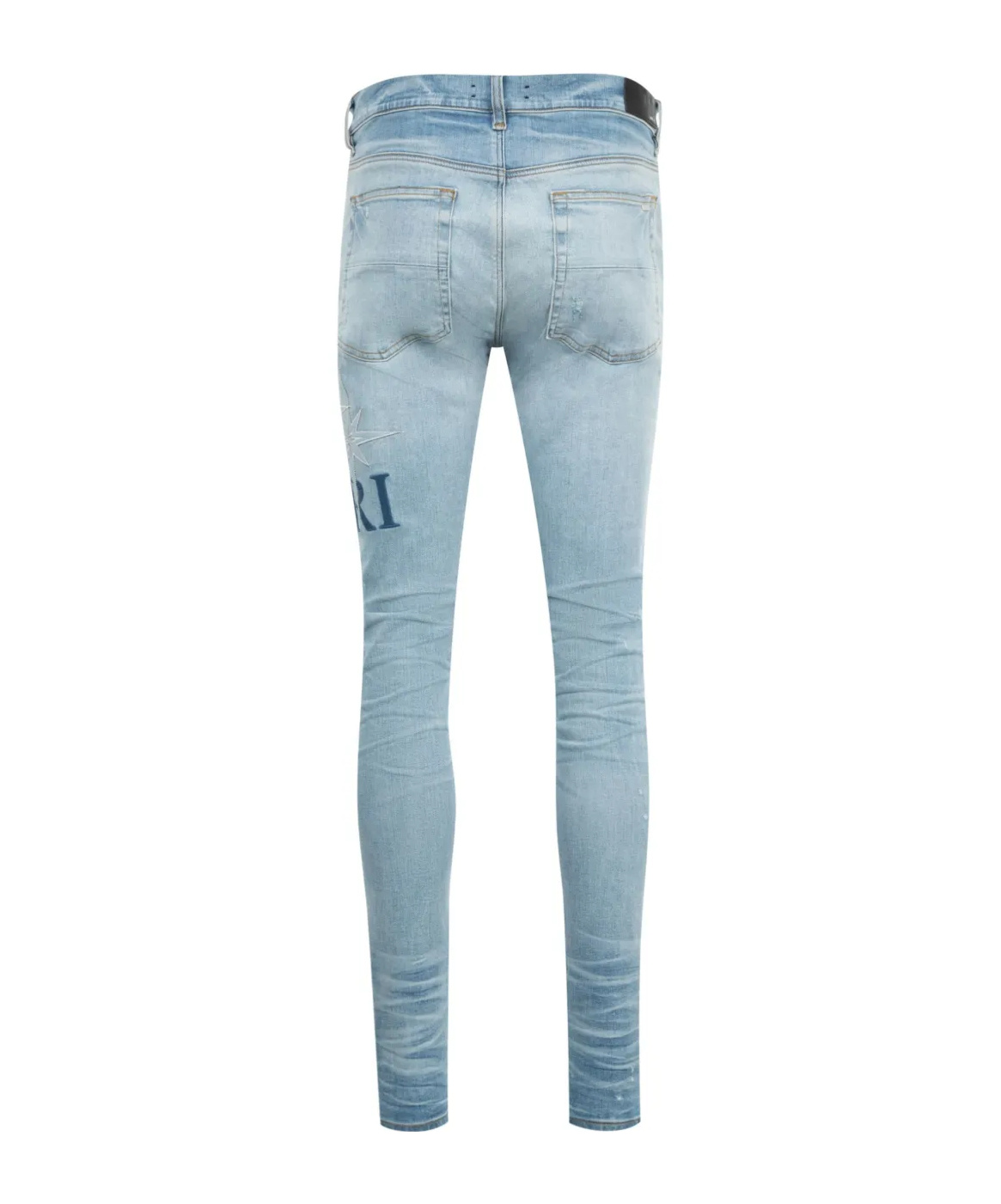 Amiri Belt-loop Jeans In Blue | ModeSens
