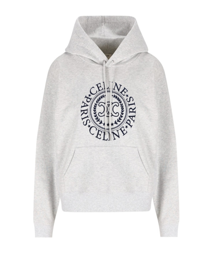 Celine Women Hoodie Oversize University In Multi | ModeSens