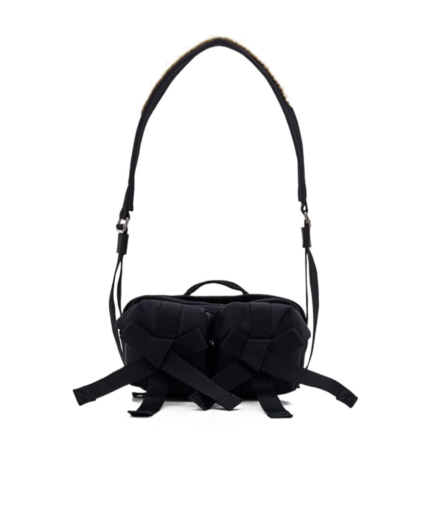 Simone Rocha Bow-detail Faux Pearl-embellished Tote Bag In Black | ModeSens