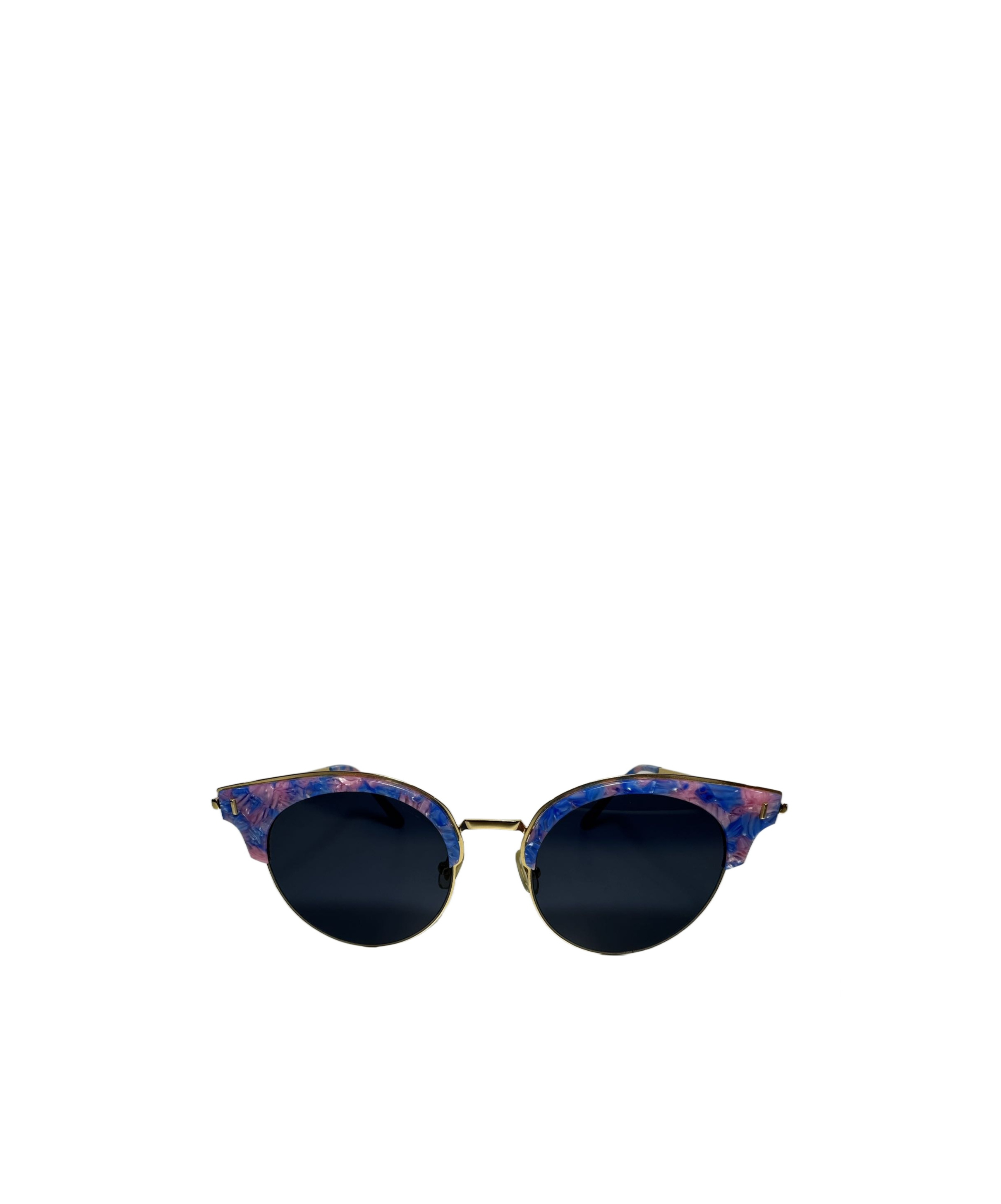 Gentle Monster Logo Sunglasses In Black | ModeSens