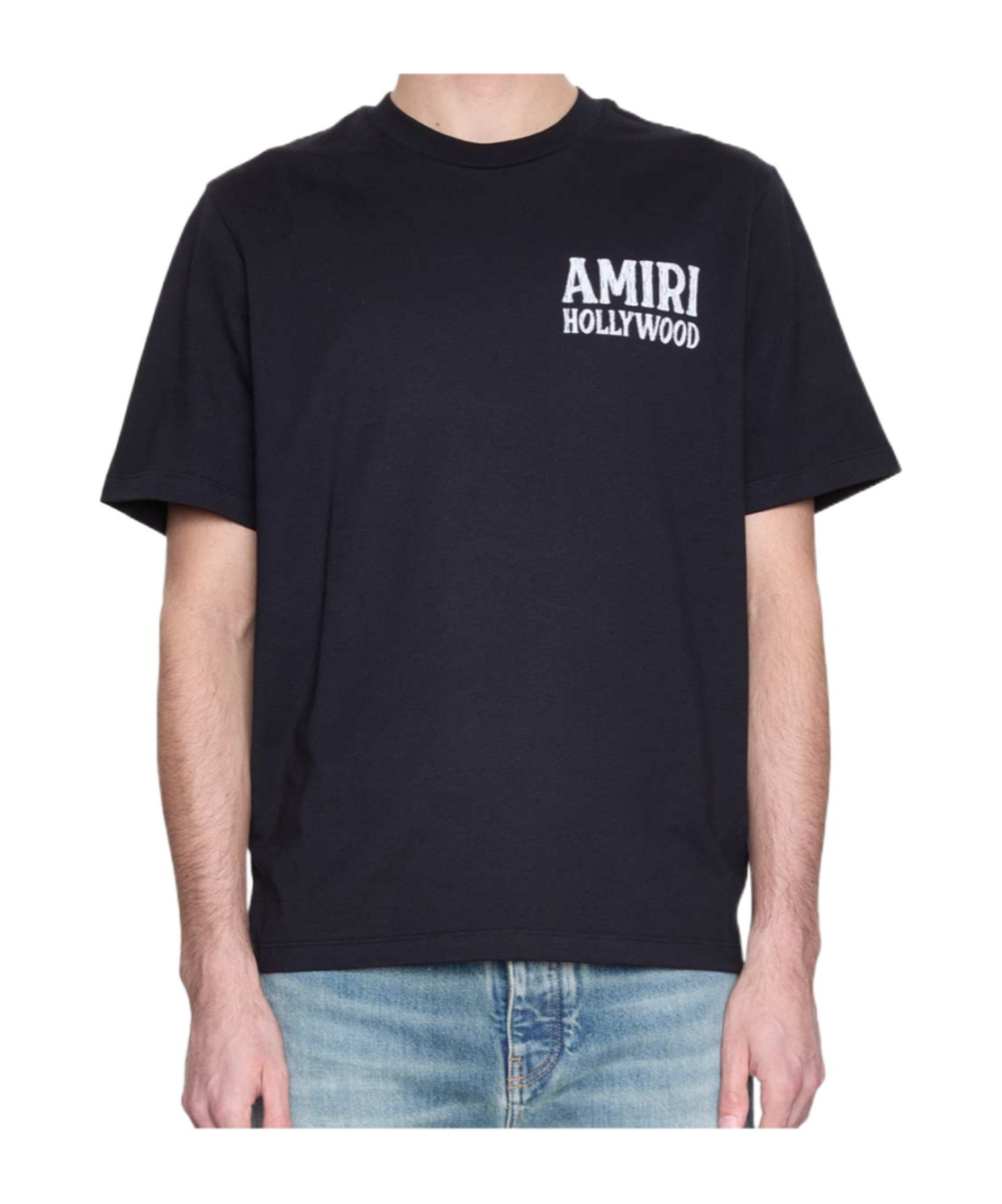 Amiri Bones Stacked Print T-shirt In Black | ModeSens