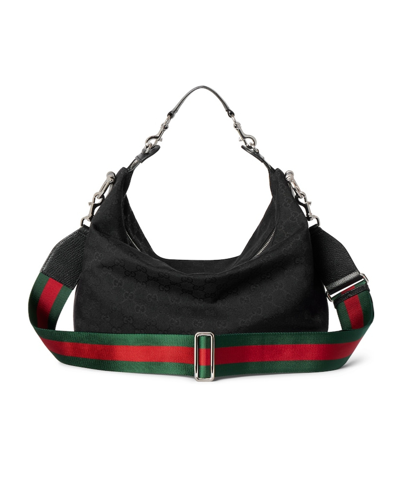 Gucci Brera Medium Crossbody Bag In Black | ModeSens