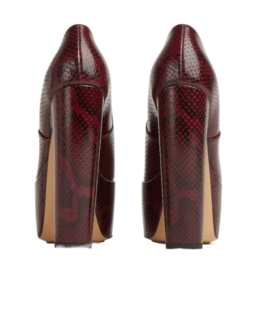 Bottega Veneta Square Toe High Heels In Brown | ModeSens