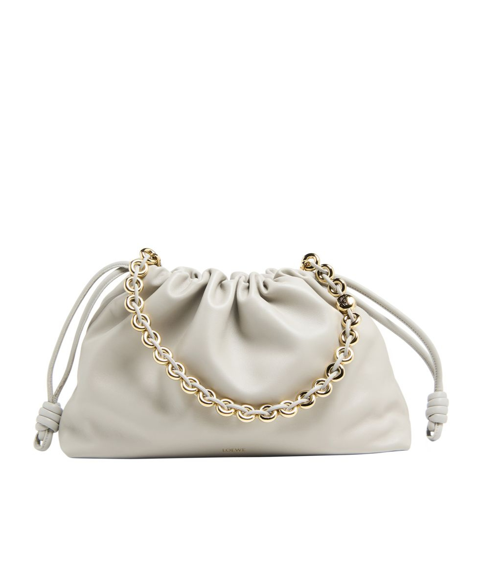 Loewe Large Drawstring Shoulder Bag In Nude | ModeSens