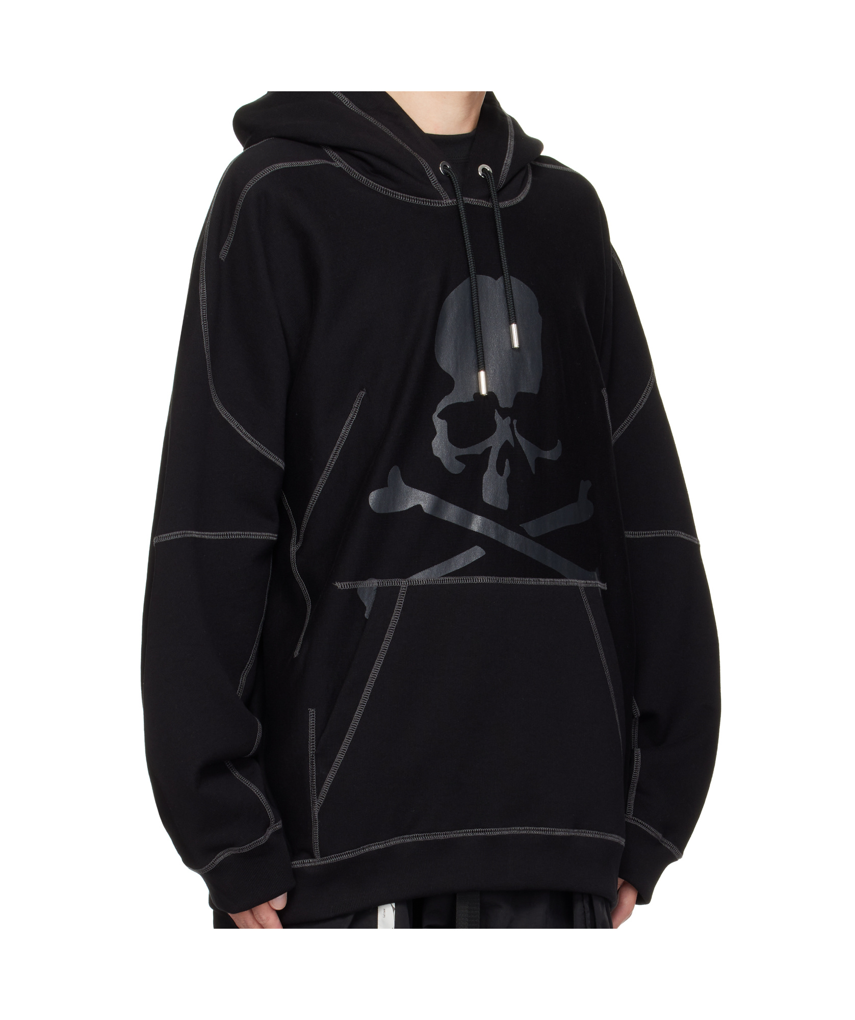 Mastermind Japan Long-sleeved Hoodie In Black | ModeSens