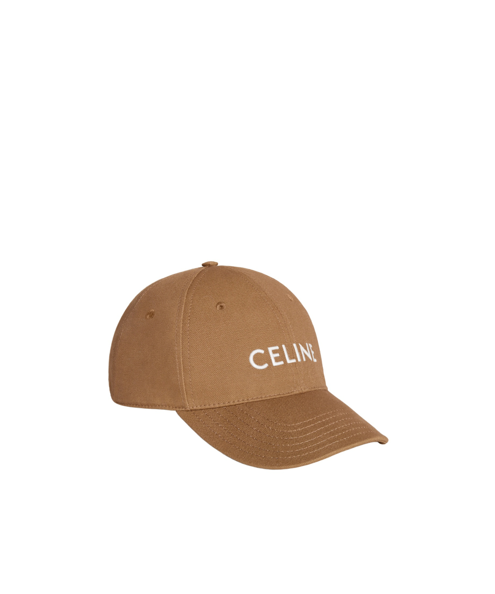 Celine Overwork Baseball Cap In Light Brown | ModeSens