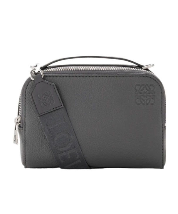 Loewe Mini Crossbody Camera Bag In Soft Grained Calfskin In Orange ...