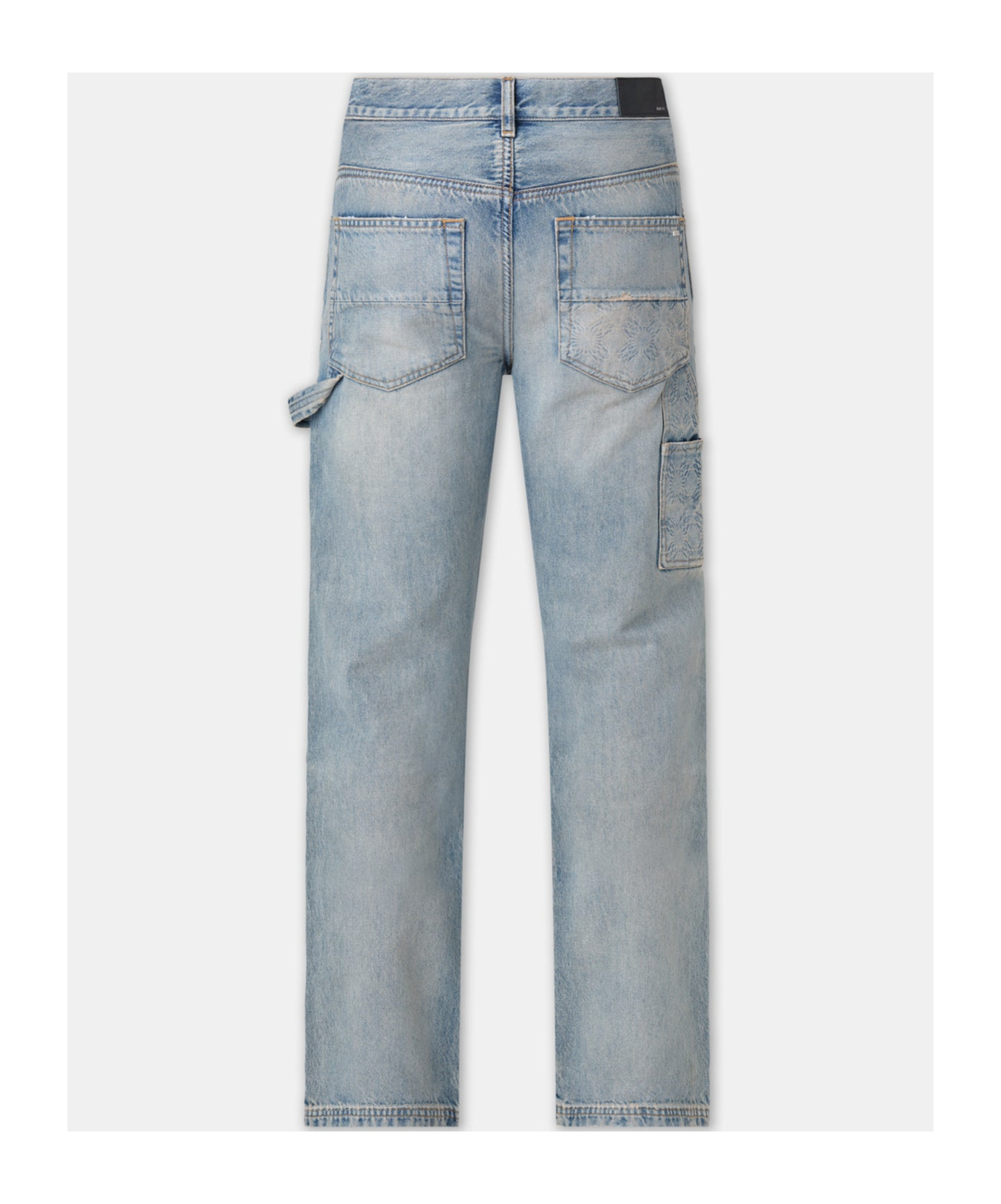 Amiri Belt-loop Jeans In Gray | ModeSens