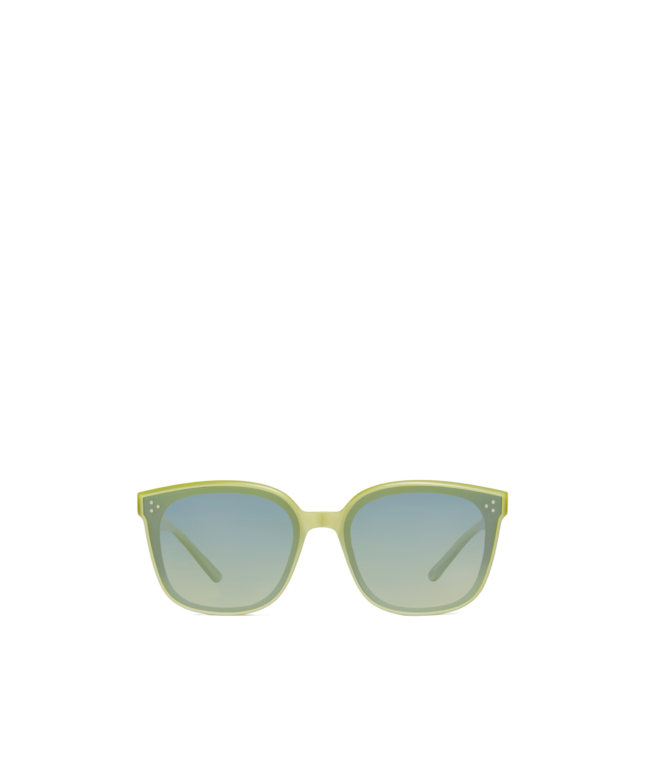 Gentle Monster Logo Sunglasses In Gray | ModeSens