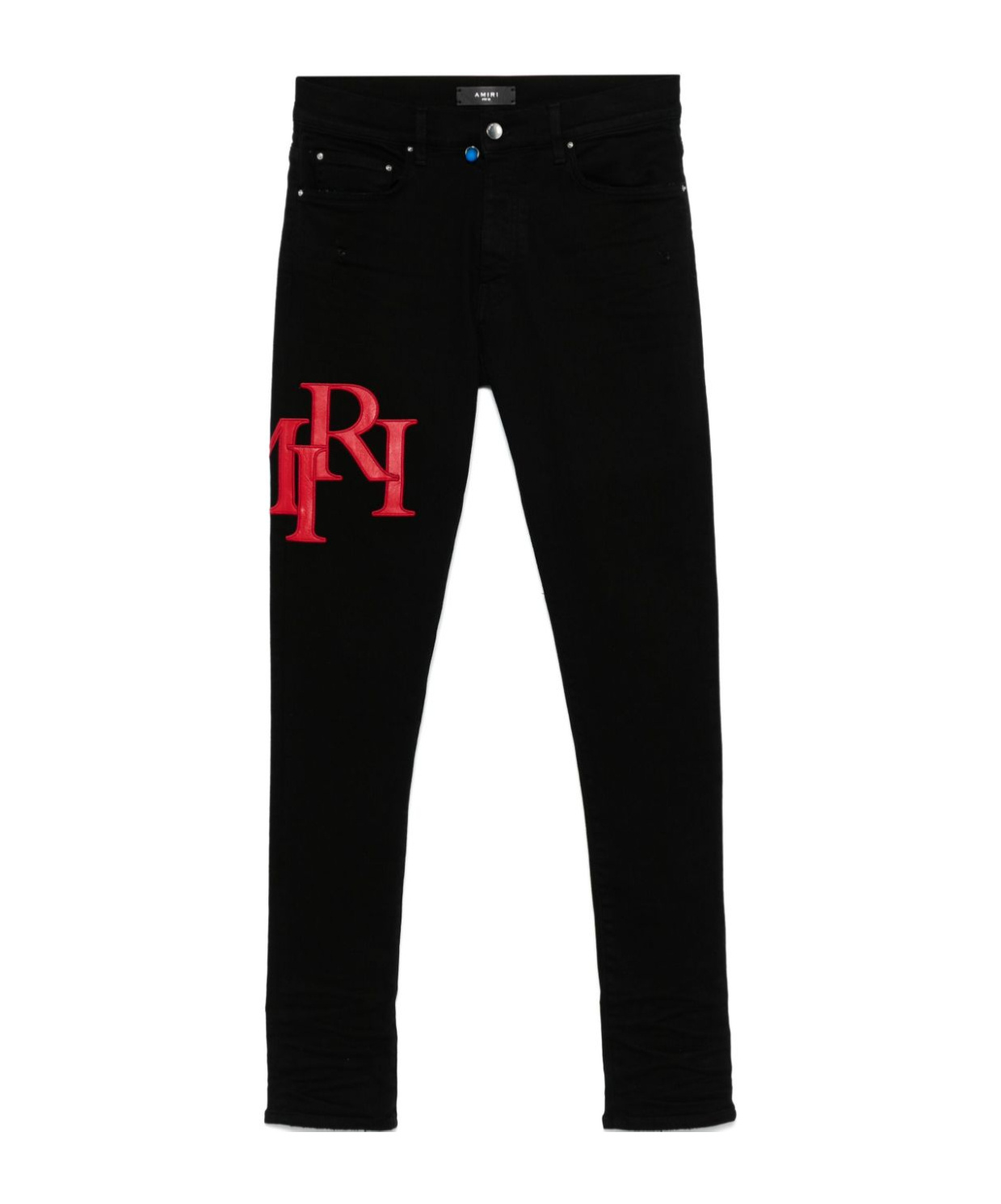 Amiri Embroidery Jeans In Black | ModeSens