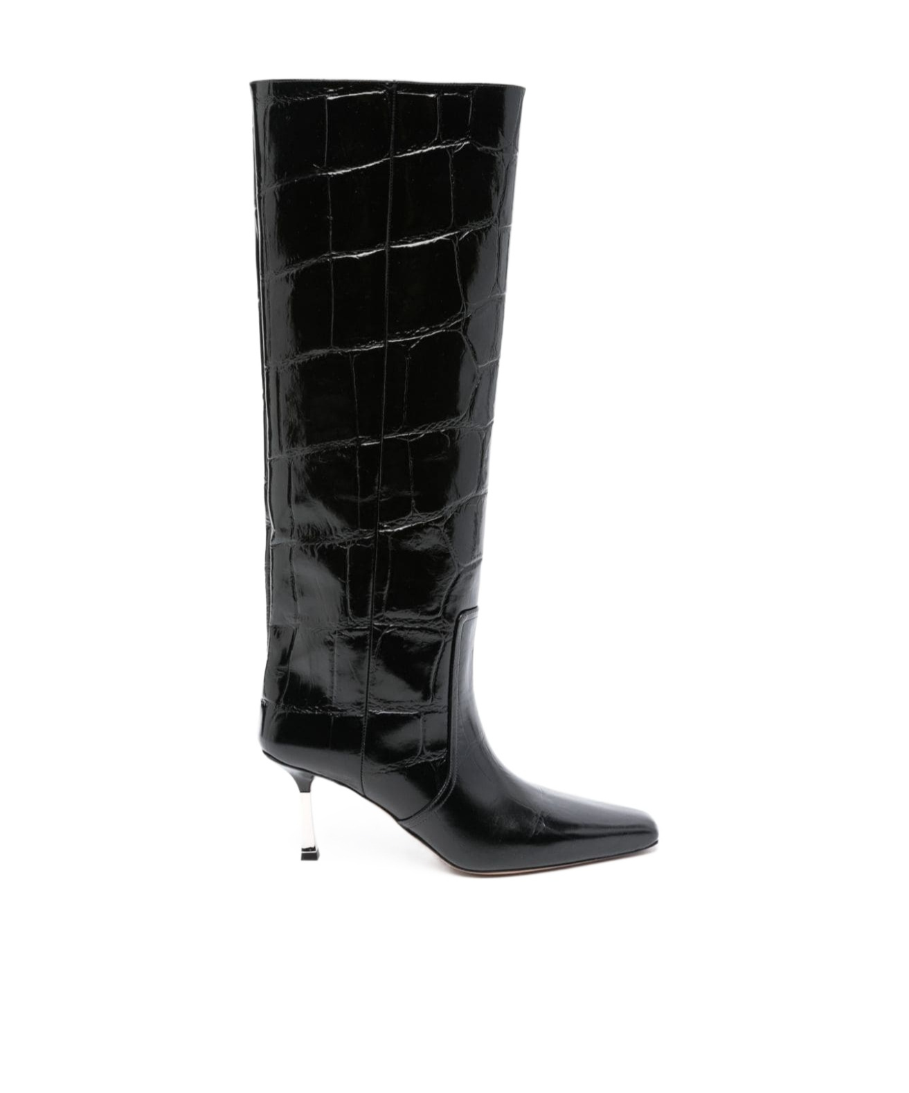 Paris Texas 80mm Leather Boots In Black | ModeSens