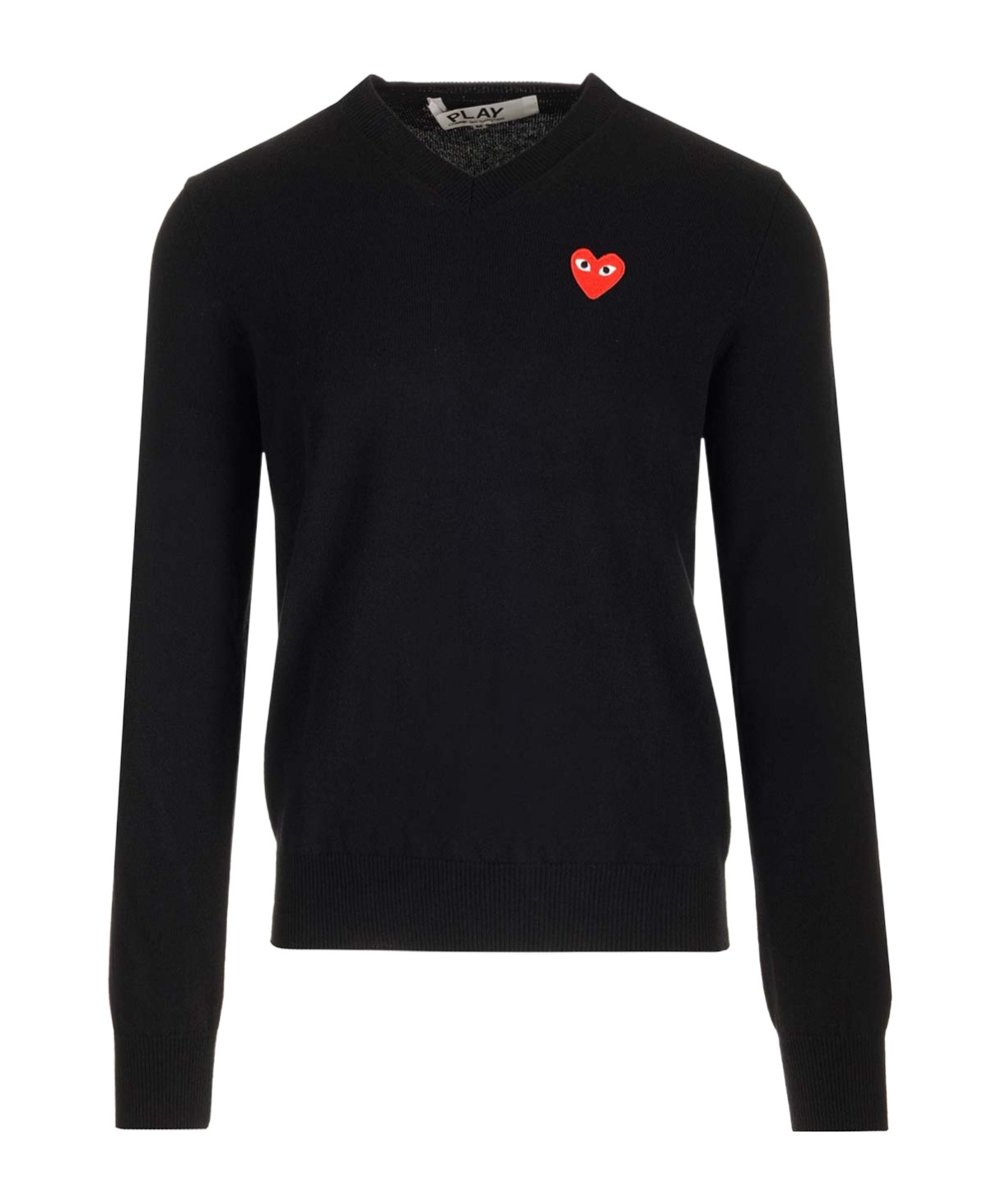Comme Des Garçons Play Comme Des Garcons Play Sweaters Black | ModeSens
