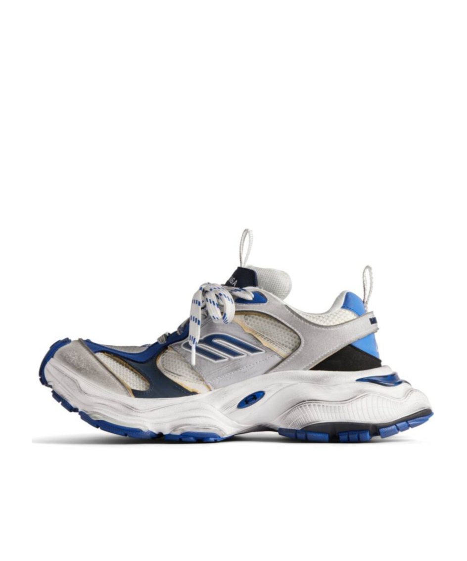 Balenciaga Cargo Panelled Sneakers In Grey | ModeSens