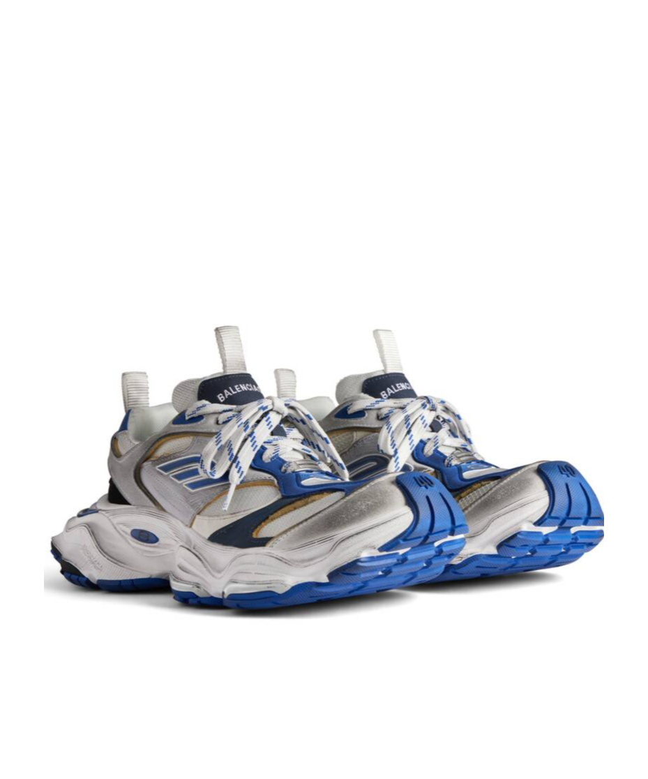 Balenciaga Cargo Panelled Sneakers In Grey | ModeSens